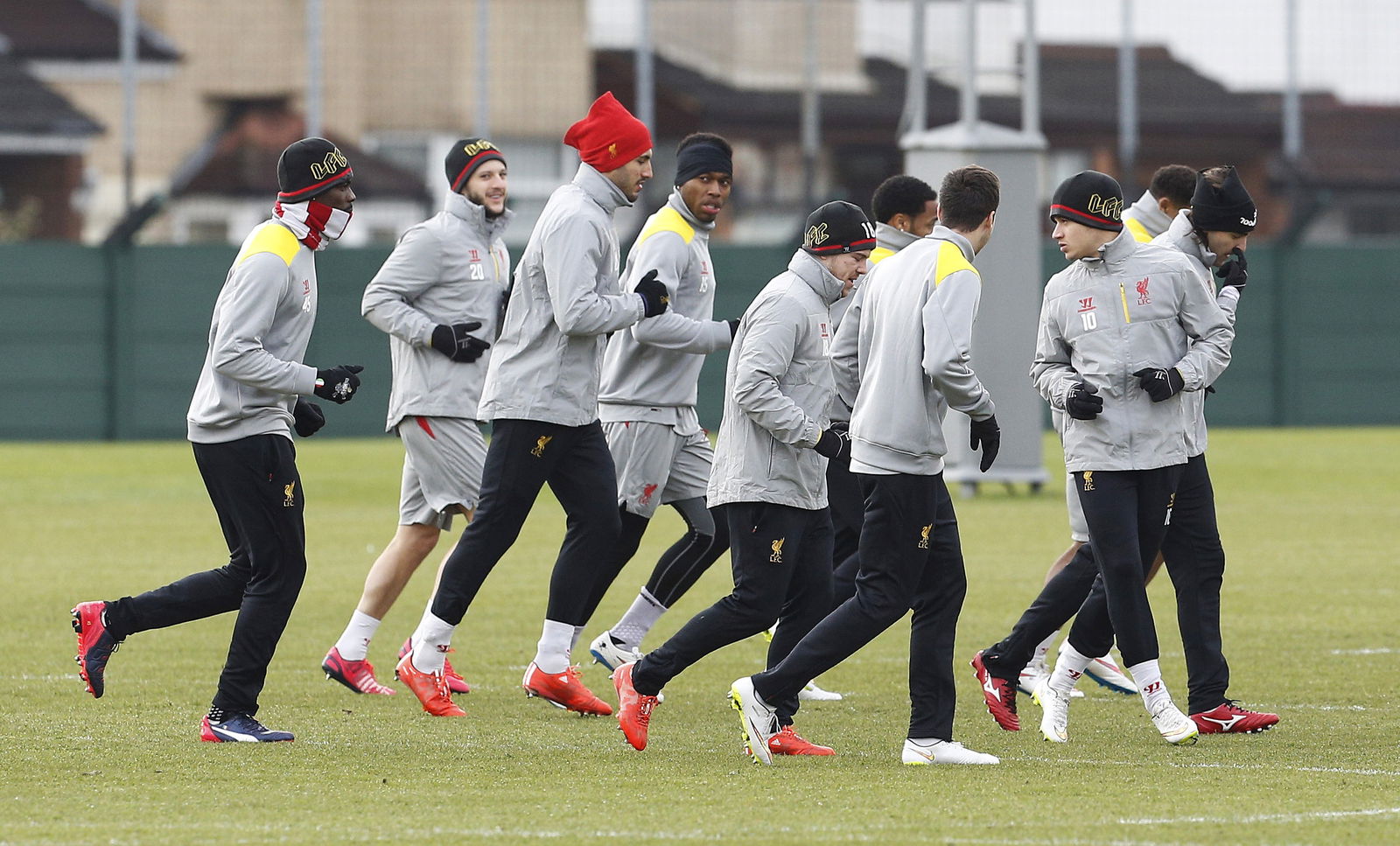 Liverpool players with mask - Liverpool players with face masks