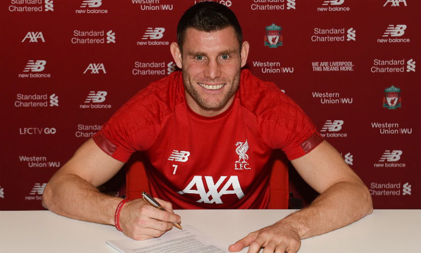OFFICIAL: Liverpool hand vice-captain James Milner new deal
