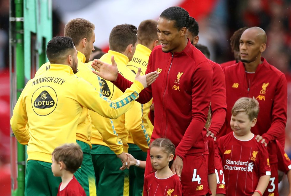 Liverpool vs Norwich City Head To Head Results & Records (H2H)
